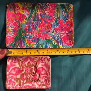 Lilly Pulitzer | Accessories | Lilly Pulitzer Trinket Tray Set | Poshmark